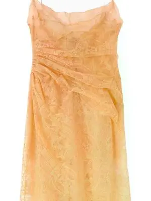 Ermanno Scervino Lace-draped Maxi Dress