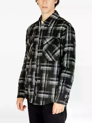 GIANNI LUPO Plaid Quilted Shirt Jacket