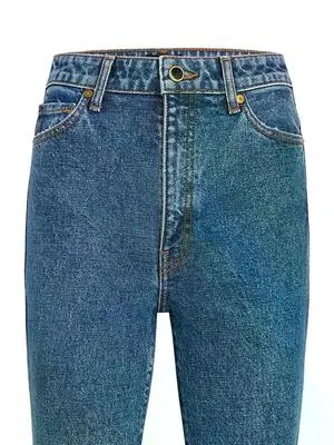 Khaite Daria Straight-leg Jeans - Blue