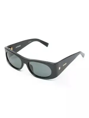 Jacquemus Square-frame Sunglasses - Black