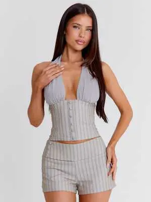 OUTCAST Ariyah Corset-inspired Top