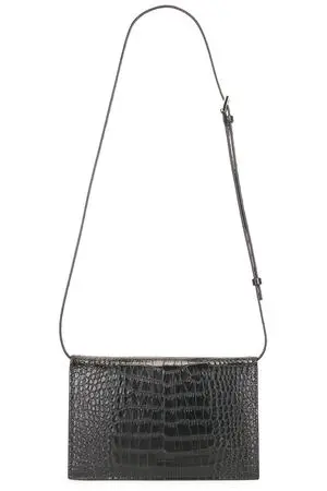 TOM FORD Soft Printed Croc Mini Bag - Black