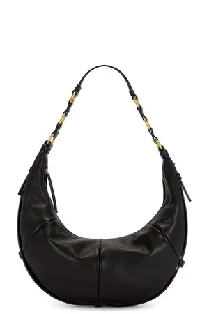 Saint Laurent Saharienne Hobo Bag - Noir