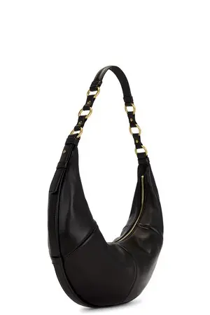 Saint Laurent Saharienne Hobo Bag - Noir