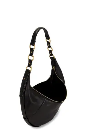 Saint Laurent Saharienne Hobo Bag - Noir