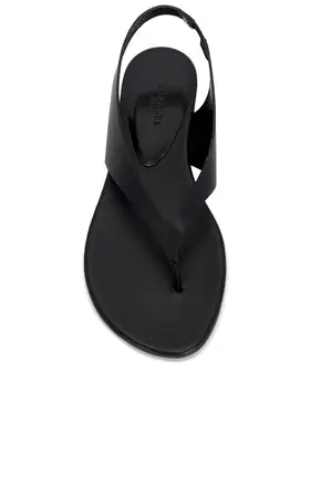 Le Monde Beryl Langley Thong Flat Sandal - Black