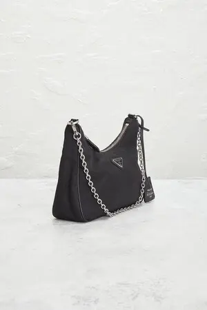 Prada Re-edition 2005 Re-nylon Shoulder Bag - Black