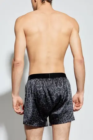 TOM FORD Silk Lingerie Shorts - Grey