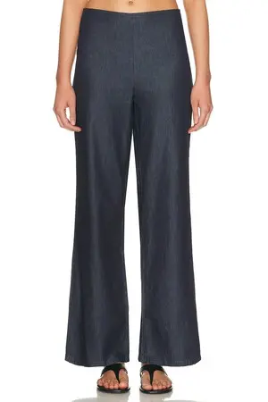 SIMONMILLER Pia Chambray Pant - Indigo