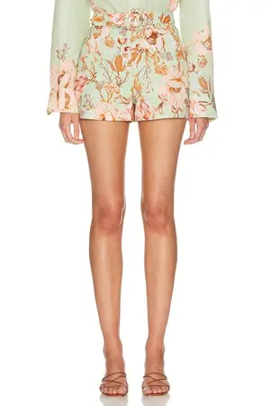 Hemant & Nandita Belted Shorts For Women