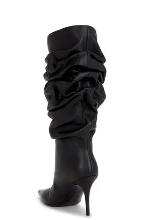 Amina Muaddi Anok 105 Latex Bootie