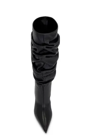 Amina Muaddi Anok 105 Latex Bootie