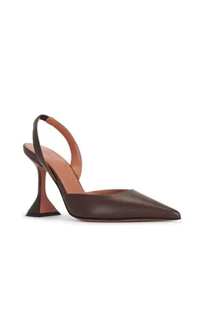 Amina Muaddi Holli 95 Nappa Sling Back Pump
