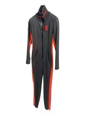 ACCESSXPRIVE Paneled Logo Performance Jumpsuit