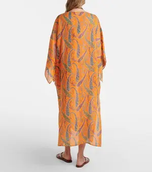 Etro Paisley Ramie Kaftan