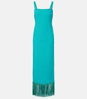 TALLER MARMO Palermo Fringed Midi Dress