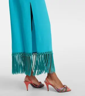 TALLER MARMO Palermo Fringed Midi Dress