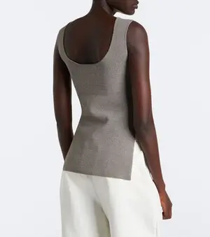 RÓHE Knitted Tank Top - Grey
