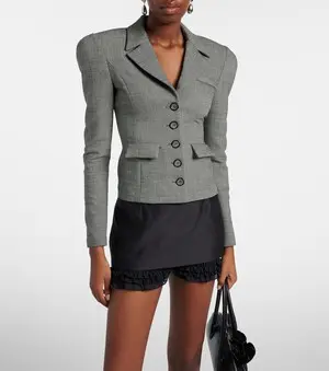 Magda Butrym Wool And Silk Skort