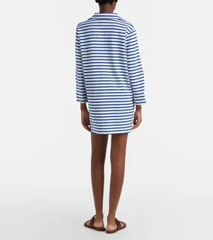 Polo Ralph Lauren Striped Cotton Jersey Polo Dress