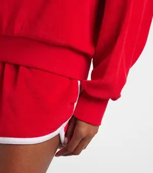 Polo Ralph Lauren Cotton-blend Terry Polo Shirt - Red