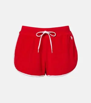 Polo Ralph Lauren Cotton-blend Terry Shorts - Red