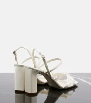 JIMMY CHOO Elsy Slingback Sandals - White