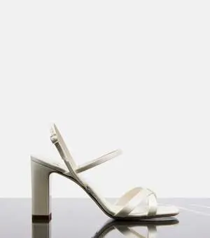 JIMMY CHOO Elsy Slingback Sandals - White