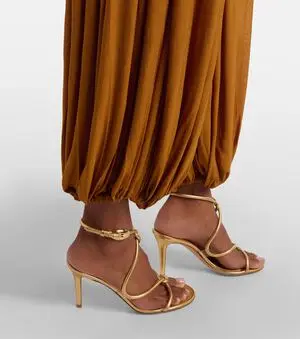 Zimmermann Luna Pleated Jersey Jumpsuit