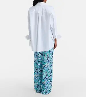Melissa Odabash Reese Printed Palazzo Pants
