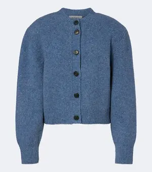 RÓHE Wool Cardigan - Blue