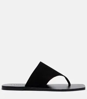 A.emery Paton Suede Thong Sandals