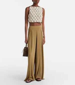 A.emery Viola Suede Thong Sandals - Brown