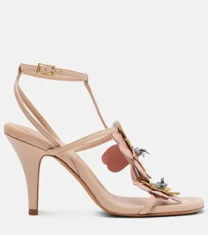 Zimmermann Lilia 85 Leather Sandals