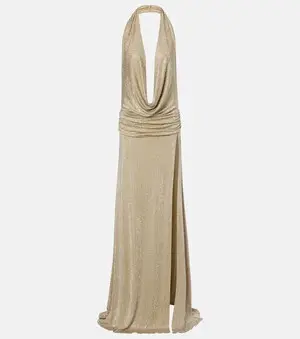 The New Arrivals Ilkyaz Ozel Halterneck Evening Dresses