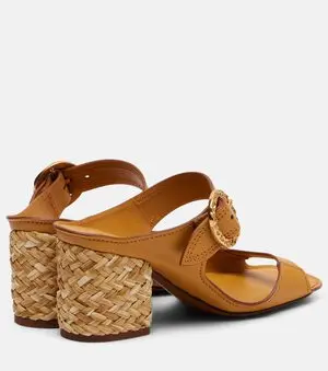 Zimmermann Talia Leather Mules