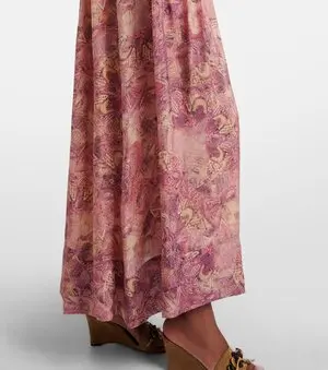 Isabel Marant Étoile Melissa Printed Maxi Dress - Pink