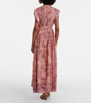 Isabel Marant Étoile Melissa Printed Maxi Dress - Pink