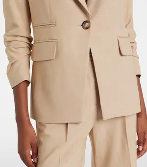 Veronica Beard Battista Blazer - Beige