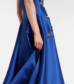 Costarellos Mavia Embellished Bustier Gown