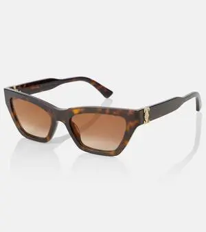 Cartier Signature C Cat-eye Sunglasses - Brown