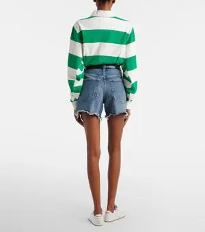 AGOLDE Nye Denim Shorts - Blue
