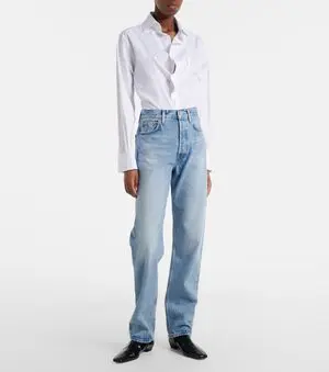 AGOLDE 90s Straight Organic Cotton Jeans - Blue