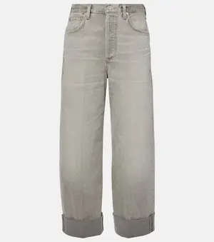Citizens Of Humanity Ayla Wide-leg Jeans - Grey