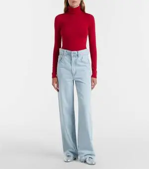 AGOLDE Lyonne Wide-leg Jeans