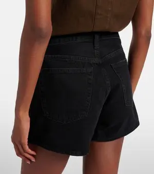 AGOLDE Parker Long Denim Shorts