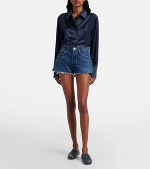 AGOLDE Parker Denim Shorts