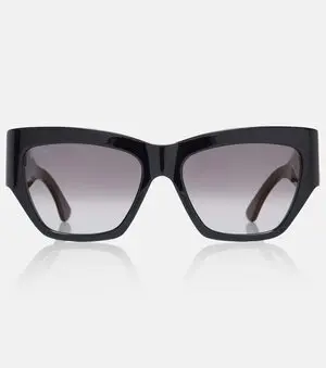 Cartier Signature C Cat-eye Sunglasses - Black