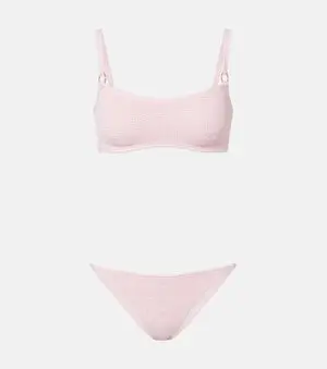Hunza G Iris Bikini Two-piece Set - Pink