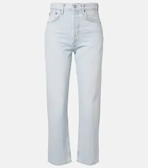 AGOLDE 90s Crop Straight Leg Jeans